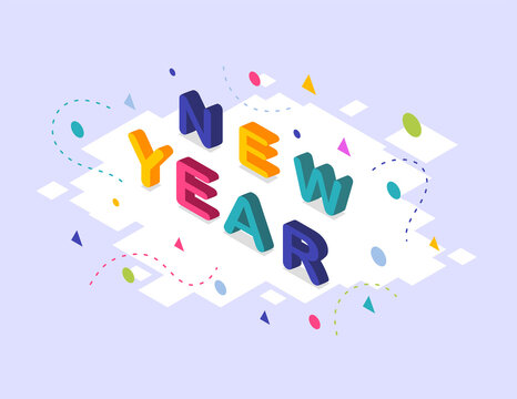 "New Year Vector" Images – Browse 627 Stock Photos, Vectors, and Video ...
