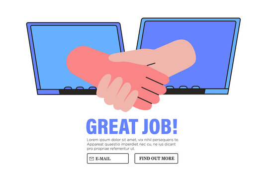 Online Handshake Images – Browse 26,411 Stock Photos, Vectors, and ...