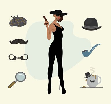 「Female Sherlock Holmes」の画像 - 124 件の Stock 写真、ベクターおよびビデオ | Adobe Stock