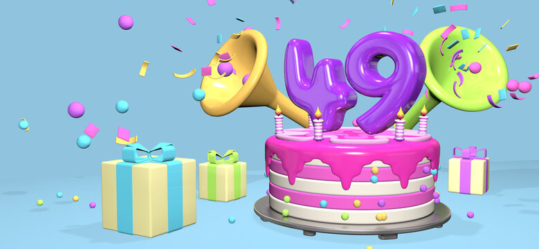 Happy 49 Birthday Images – Browse 2,460 Stock Photos, Vectors, and ...