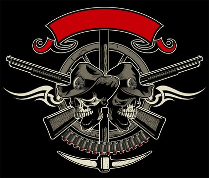 Skull Bullets Images – Browse 3,325 Stock Photos, Vectors, and Video ...