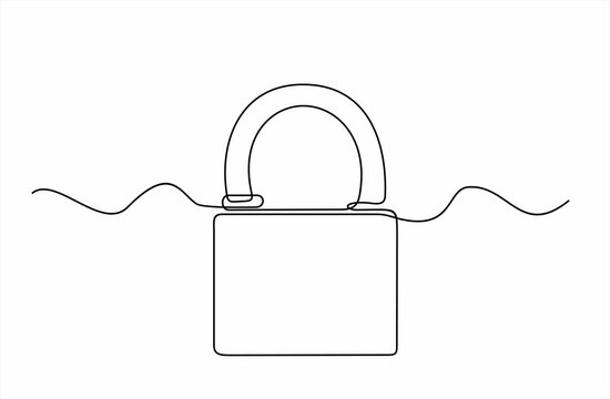 Lock Line Drawing Images – Browse 203,937 Stock Photos, Vectors, and ...