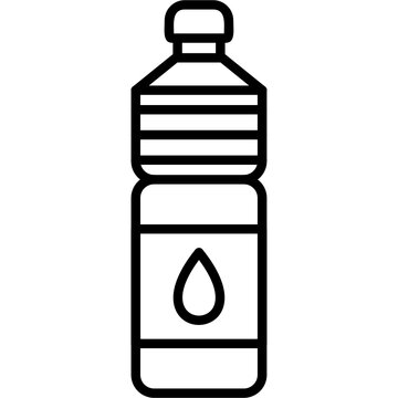 Bottle Of Water Clipart Black And White