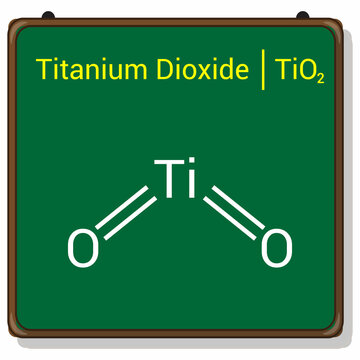 Titanium Dioxide Structural Formula