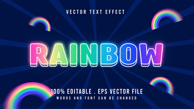 "Rainbow Text" Images – Browse 90 Stock Photos, Vectors, and Video | Adobe Stock