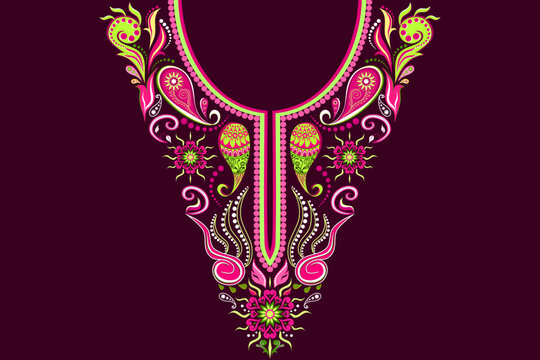 Embroidery Designs For Neck