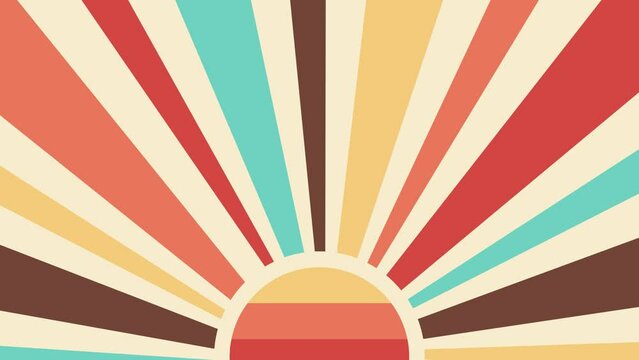 70s motion background