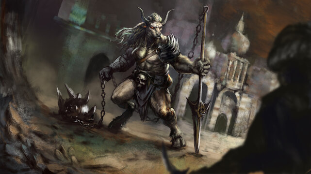 Minotaur Images – Browse 12,329 Stock Photos, Vectors, and Video ...
