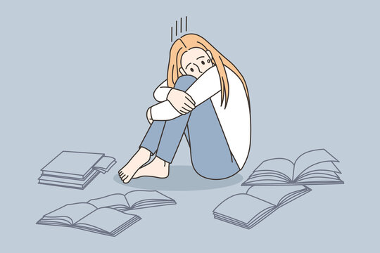 Exam Stress Cartoon Images – Browse 3,373 Stock Photos, Vectors, and ...