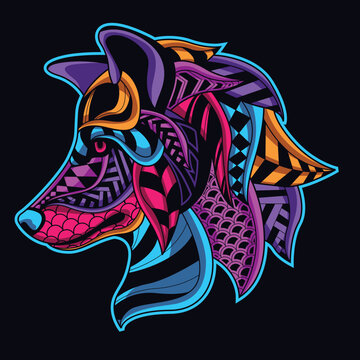 Wolf Zentangle Images – Browse 1,394 Stock Photos, Vectors, and Video ...