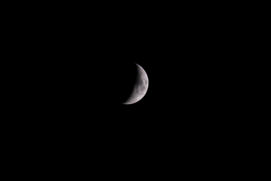Second Quarter Moon
