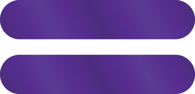 Purple Equal Sign