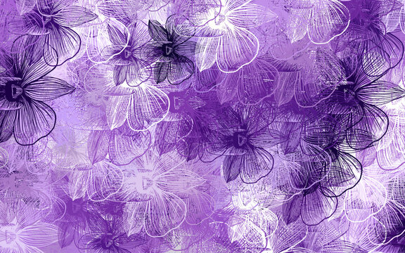 Purple Floral Pattern