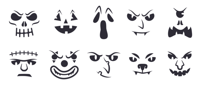 Icp Face Paint Stencils