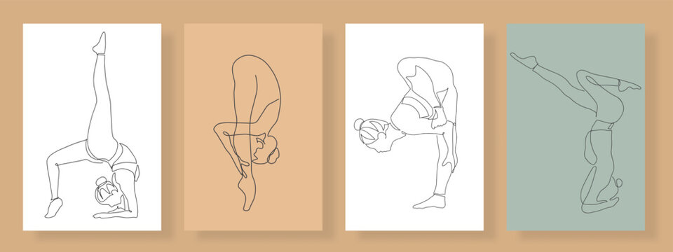 「Yoga Poses Outlines」の画像 - 13,000 件の Stock 写真、ベクターおよびビデオ | Adobe Stock