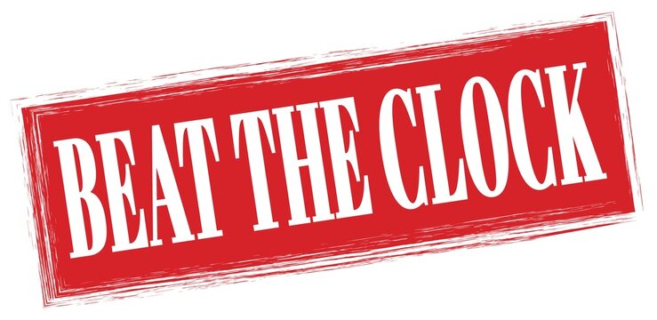 "Beat The Clock" Images – Browse 2,634 Stock Photos, Vectors, and Video ...