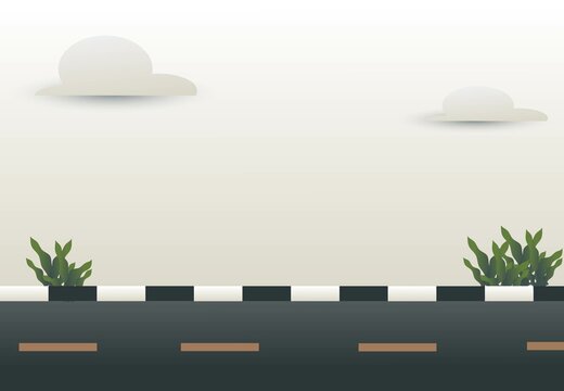 Road Background Vector