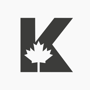 Black Maple Leaf Logo
