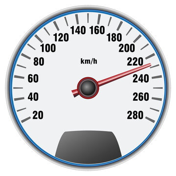 Speedometer Vector Graphic