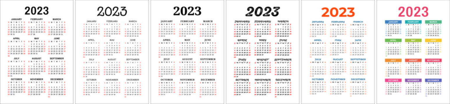Vertical Calendar 2023 Images – Browse 4,522 Stock Photos, Vectors, and ...