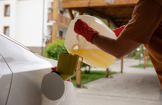 Pouring Gasoline