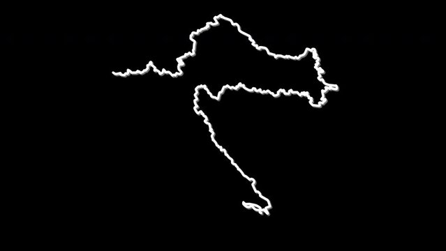 "Croatia Map" Images – Browse 595 Stock Photos, Vectors, and Video ...