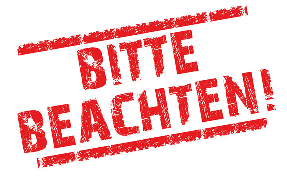"Bitte Beachten" Images – Browse 54 Stock Photos, Vectors, and Video ...