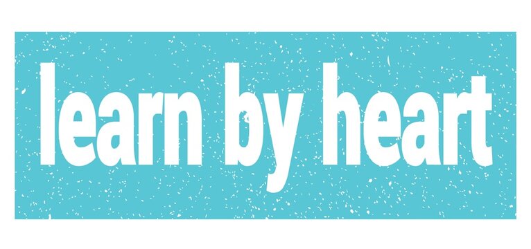 Imágenes de "Learn By Heart": descubre bancos de fotos, ilustraciones ...