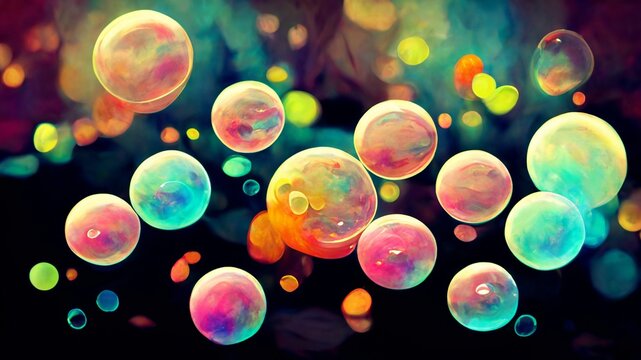 Colorful Bubbles Tumblr