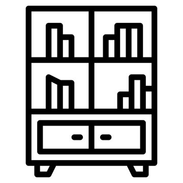 Bookshelf Icon