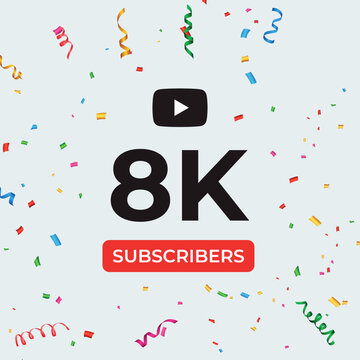 "8K Subscribers" Images – Browse 55 Stock Photos, Vectors, and Video ...