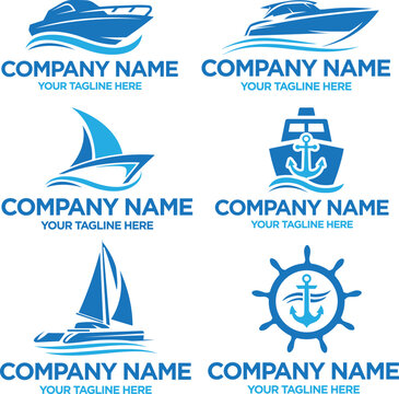 Boat Marine Logos