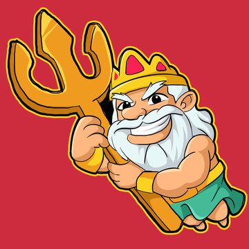 Poseidon Chibi