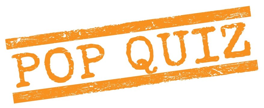 Pop Quiz Pictures