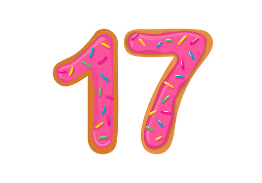 Pink Number 17