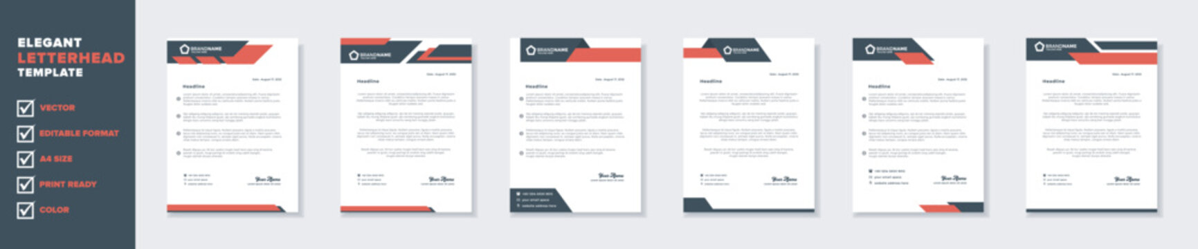 Letterhead Design Elements Images – Browse 65,466 Stock Photos, Vectors ...