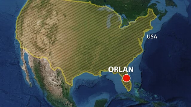 Orlando Map Images – Browse 968 Stock Photos, Vectors, and Video ...