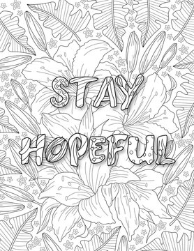 "Adult Coloring Pages" Images – Browse 2,722 Stock Photos, Vectors, and ...