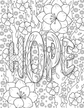 "Adult Coloring Pages" Images – Browse 2,722 Stock Photos, Vectors, and ...