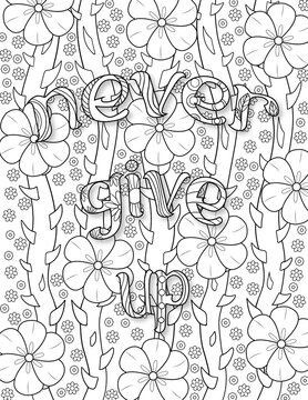 "Adult Coloring Pages" Images – Browse 2,722 Stock Photos, Vectors, and ...