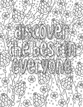 "Adult Coloring Pages" Images – Browse 2,722 Stock Photos, Vectors, and ...