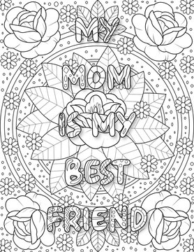 "Adult Coloring Pages" Images – Browse 2,722 Stock Photos, Vectors, and ...