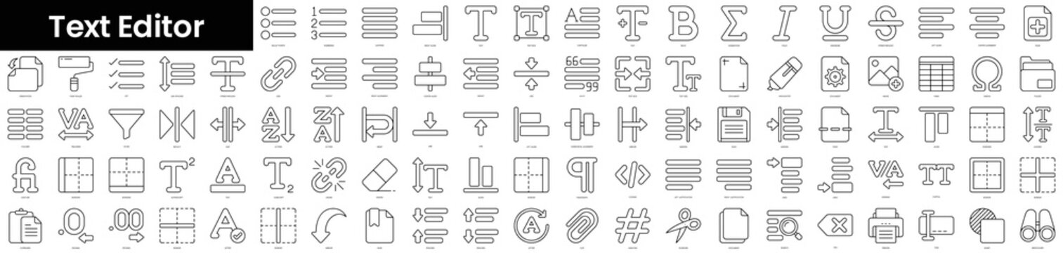 Text Editor Icons Images – Browse 41,528 Stock Photos, Vectors, and ...