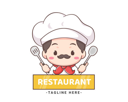 Cute Chef Logo Design
