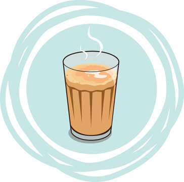 Cutting Chai Illustration