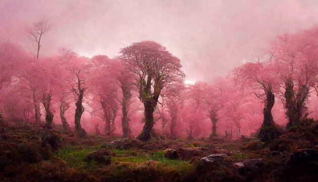 Pink Forest Ireland