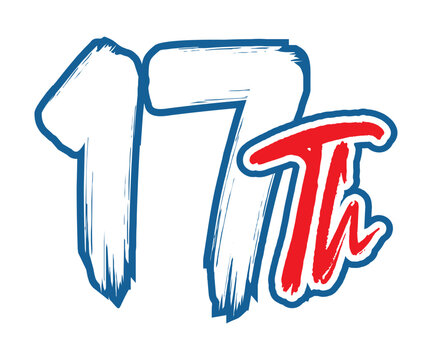 Blue Number 17