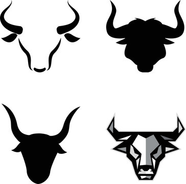 Imágenes de "Bull Vector": descubre bancos de fotos, ilustraciones ...