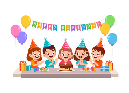 Birthday Party Clip Art Images