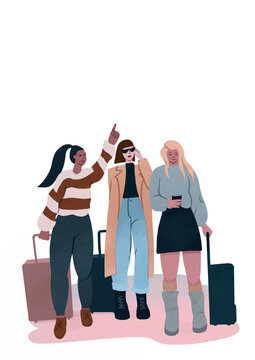 Girls Trip"」の画像 - 633 件の Stock 写真、ベクターおよびビデオ | Adobe Stock